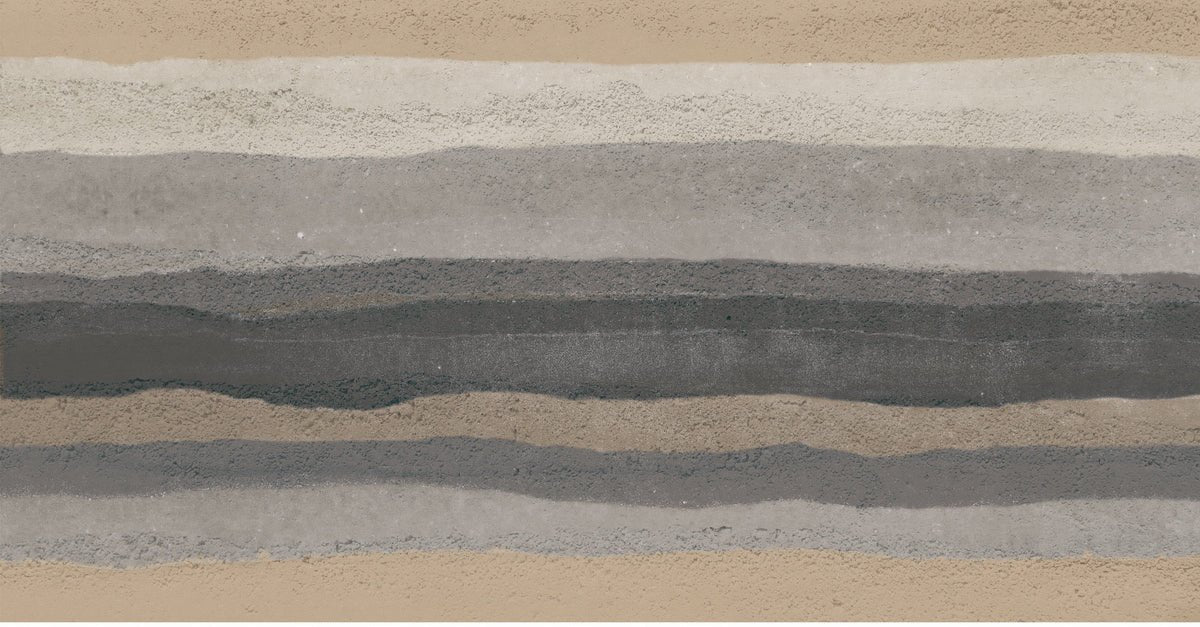 Rammed Earth Wall Yellow Grey – Rungranda